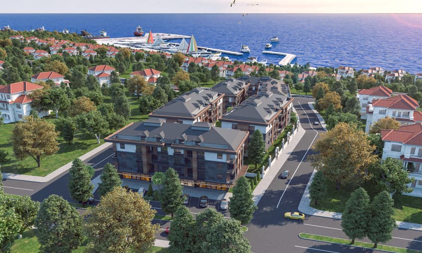 Sea View Flats Nearby The Marina in Beylikduzu, Istanbul - Istanbul ...